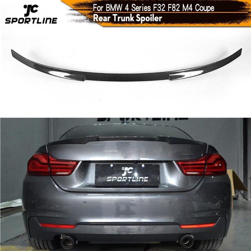 Carbon Fiber / FRP Rear Trunk Spoiler Wing Lip for BMW 4 Series F32 ...