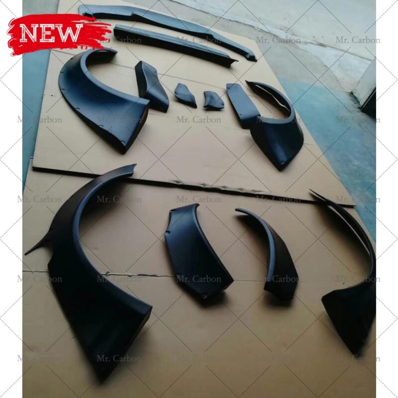 FOR BMW 3 SERIES 320i 325i E90 E92 E93 M3 LB-STYLE FIBER GLASS WIDE ...