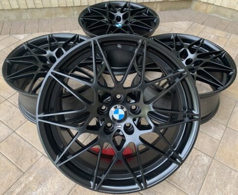 20” OEM BMW 666 M Satin Black Competition Wheels Rims M3 M4 GTS F80 F82 ...