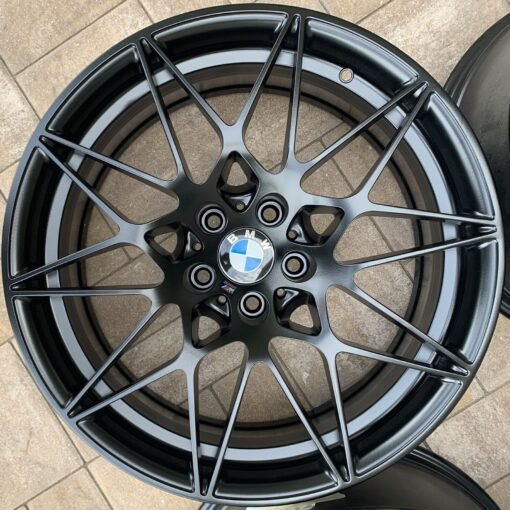 20” OEM BMW 666 M Satin Black Competition Wheels Rims M3 M4 GTS F80 F82 ...