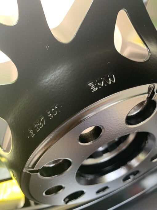 20” OEM BMW 666 M Satin Black Competition Wheels Rims M3 M4 GTS F80 F82 ...