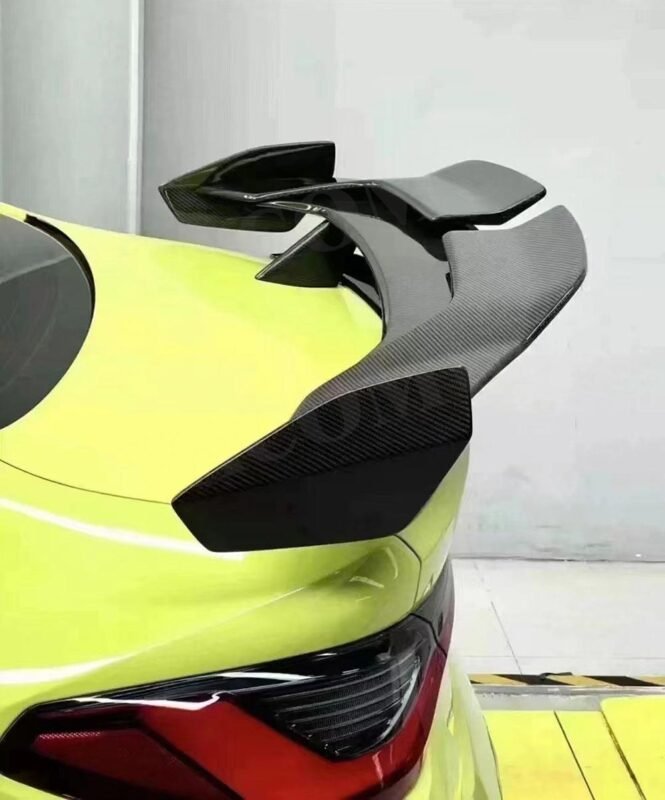 BMW 3 4 Series G80 M3 G82 M4 2021 Forged Carbon Fiber Rear Trunk Wing ...